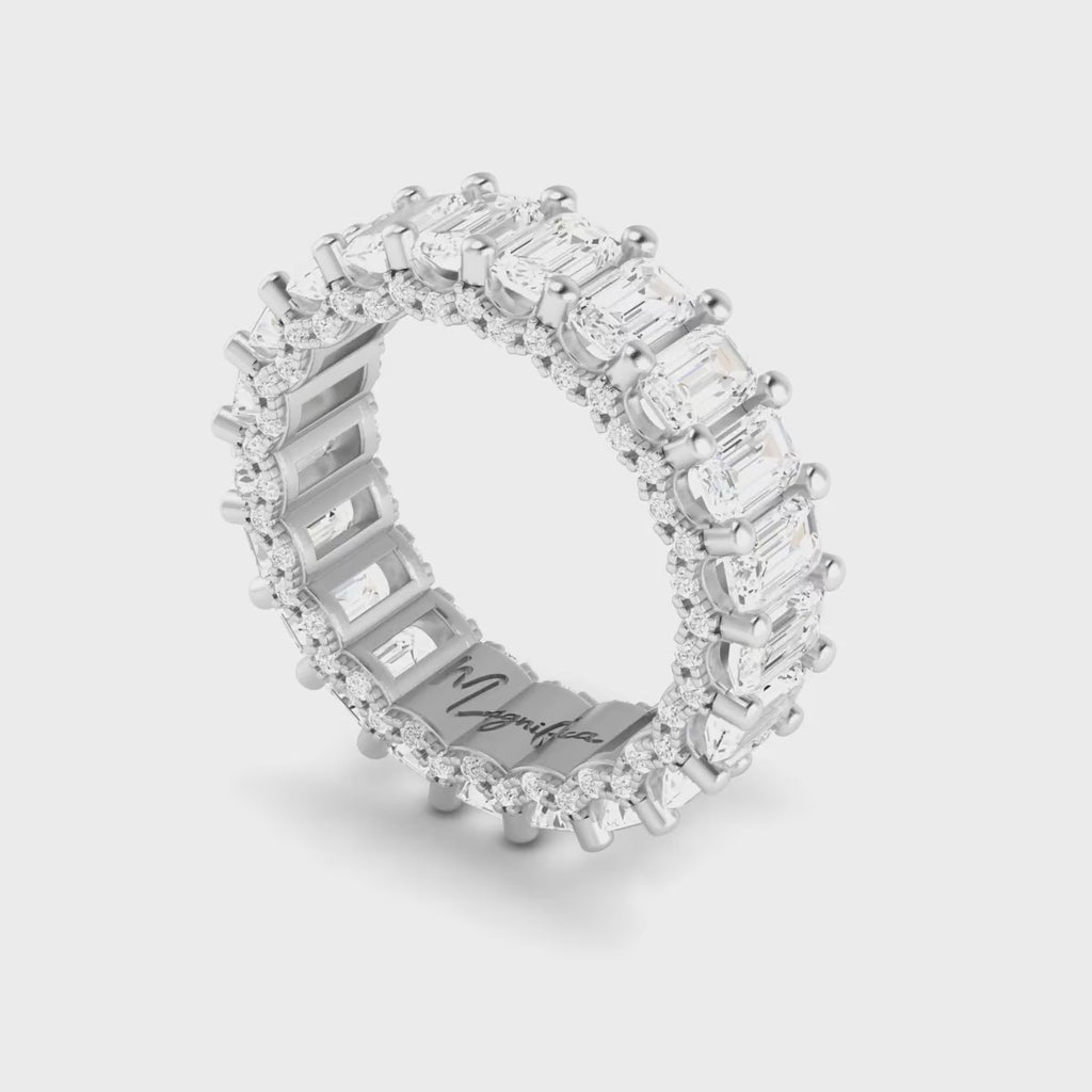 Bianca Eternity Band – Gold – Magnifica Jewellery